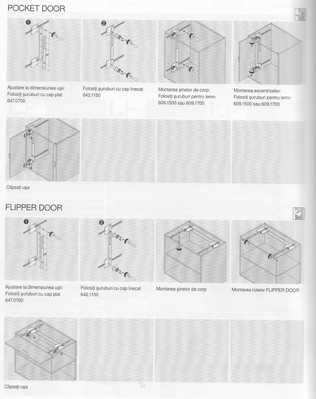Pocket Door / Flipper Door